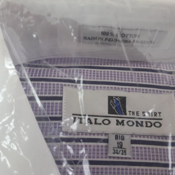 Italo Mondo | Shirts | Italo Mondo Designer Dress Mens Wcuffs Size 9 | Poshmark